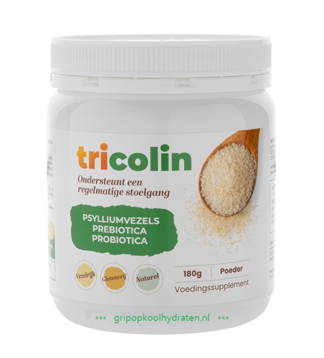 Tricolin - probiotica en prebiotica - Grip op Koolhydraten